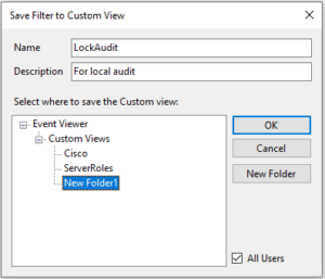 Find or Log local Win10 lock and unlock event IDs. - Black Rock Tech